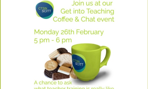 Unity Teaching School Hub - CTSN Train To Teach - Coffee & Chat